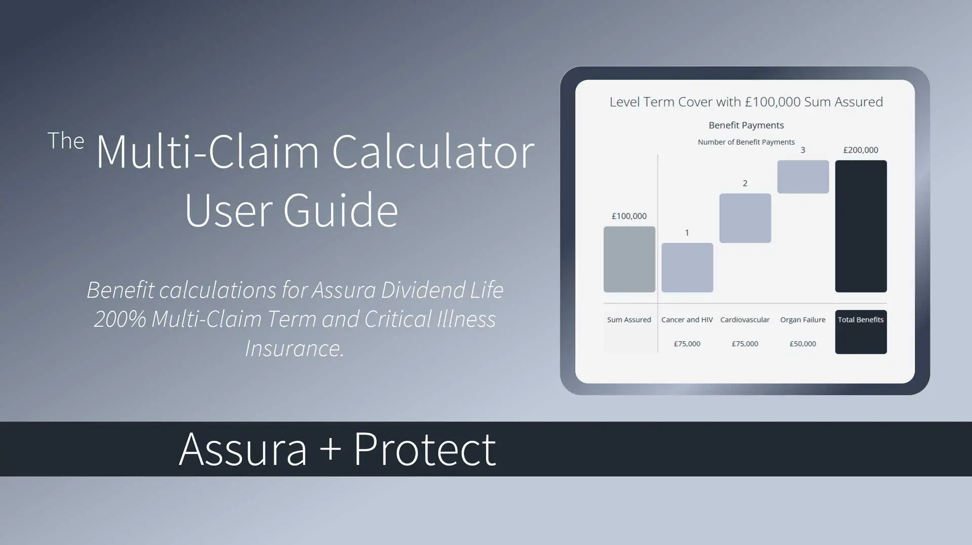 The Multi-Claim Calculator User Guide - Assura+Protect